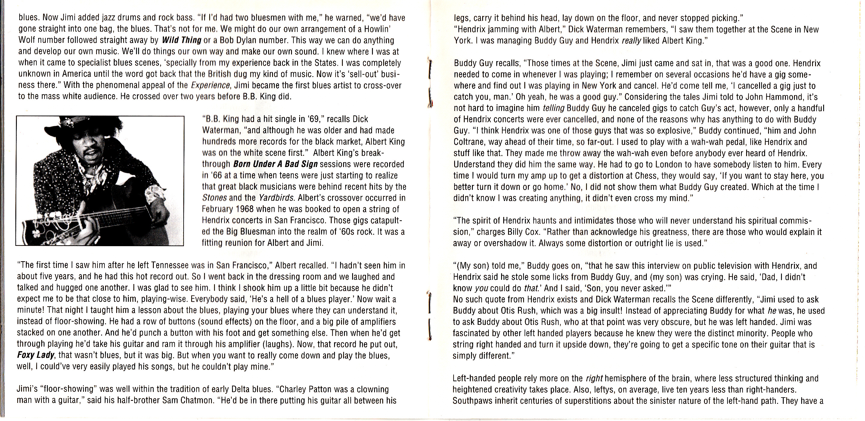 Jimi Hendrix Blues : Booklet 8 | CD Covers | Cover Century | Over 1.000 ...